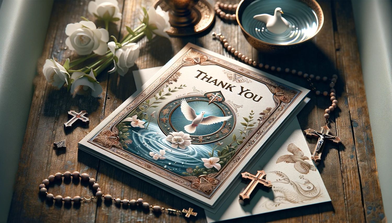 What To Write In A Baptism Thank You Card To Priest Christian